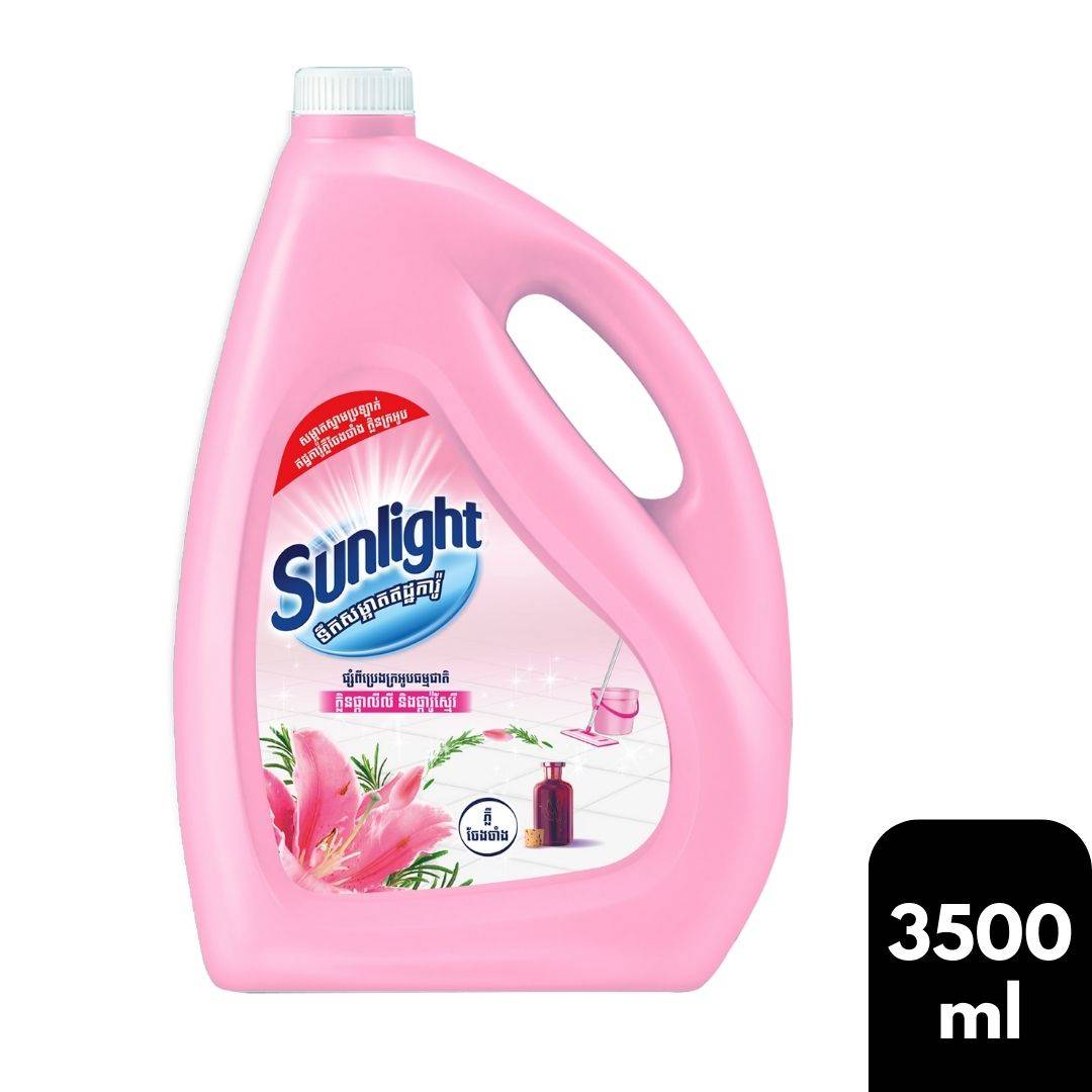 Sunlight Floor Cleaning Liquid Pink Lily 3.5Kg
